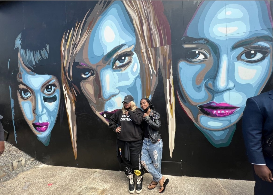 TLC Honored with an Exclusive Mural Dedication in Atlanta | TLC-Army.com
