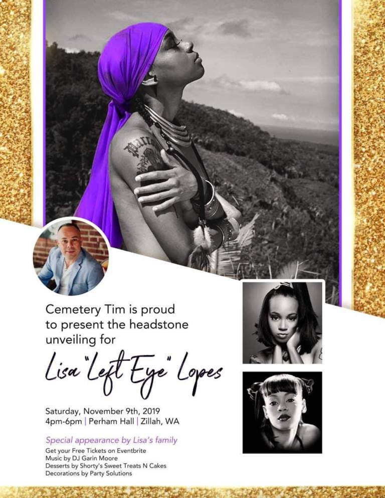 Left Eye’s Grave To Receive Brand New Updated Headstone | TLC-Army.com